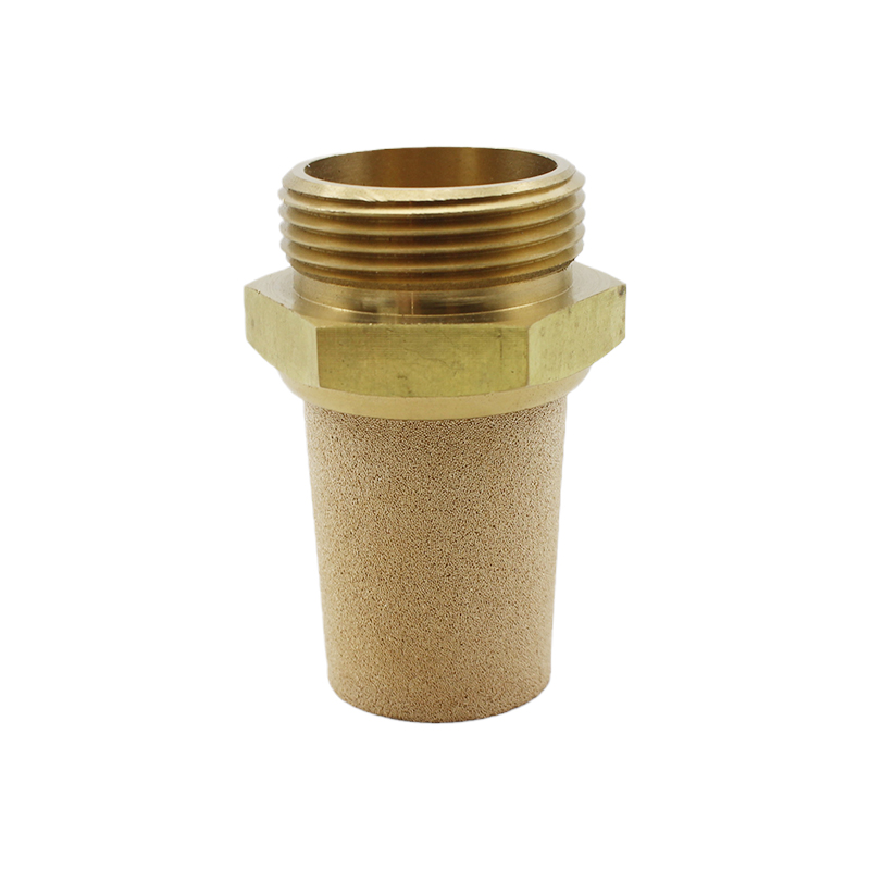 Air Silencer brass copper Fittings Pneumatic Valve Flat End Exhaust ...