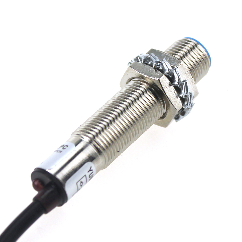 China M12 proximity sensor,2mm flush inductive proximity sensor,LM12 2mm 6-36VDC proximity ...