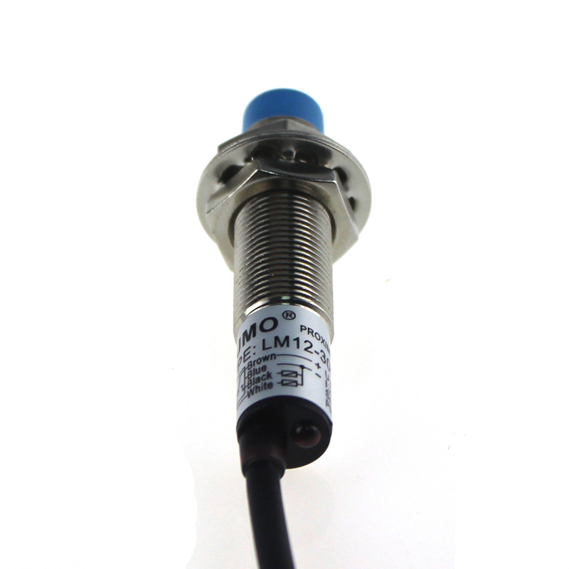 China M12 proximity sensor,4mm flush inductive proximity sensor,LM12 4mm 6-36VDC proximity ...