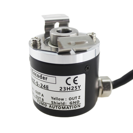 YUMO Half Hollow Magnetic Encoder MHC3808-102G-1000BZ-5-24E with ABZ ...