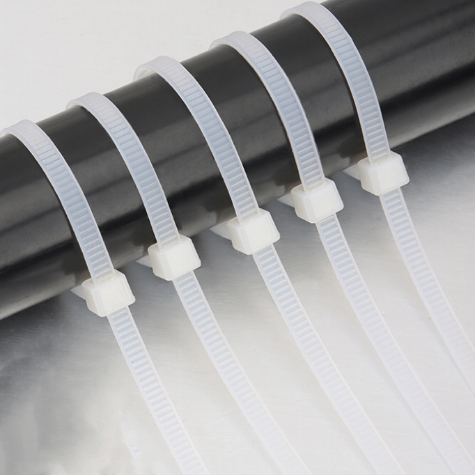 Self-locking Nylon Cable Ties Strong Cable Ties White Binding Ties M3-100 3*100, China Nylon ...