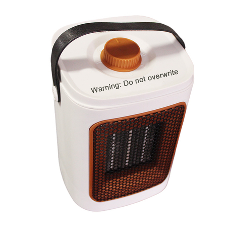 Omnidirectional 3-gear mechanical switch Small PTC rice white heater ...