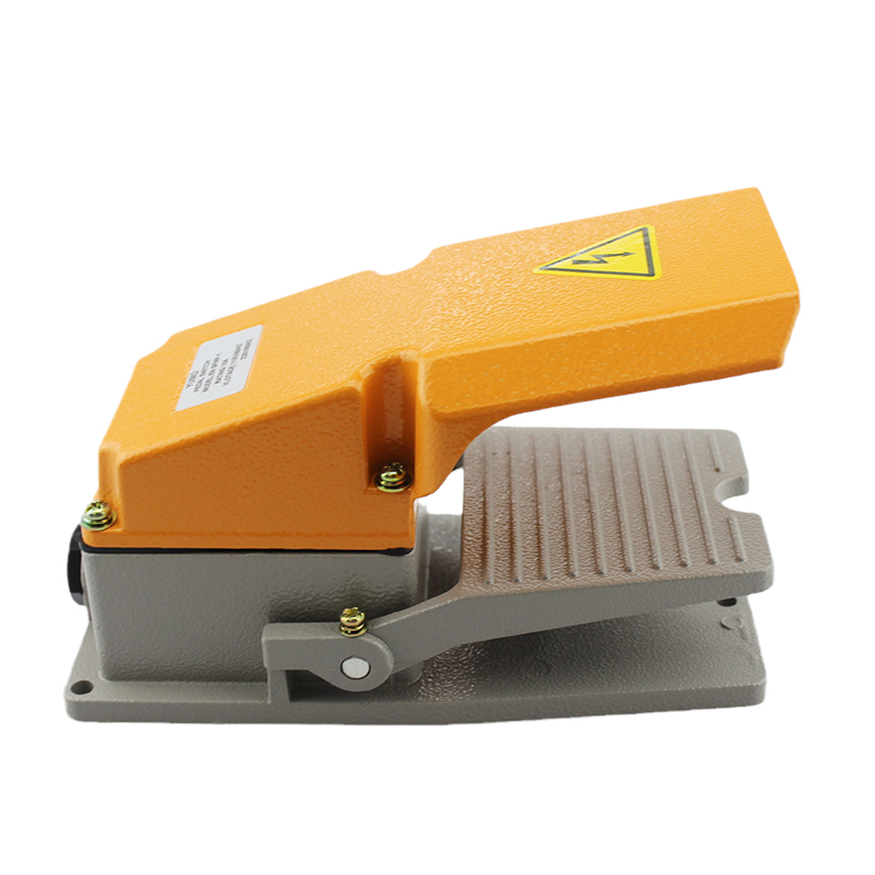YUMO LT4 (SFMP-1) Pedal Switch Foot Switch with Bottom Grey Top Yellow ...