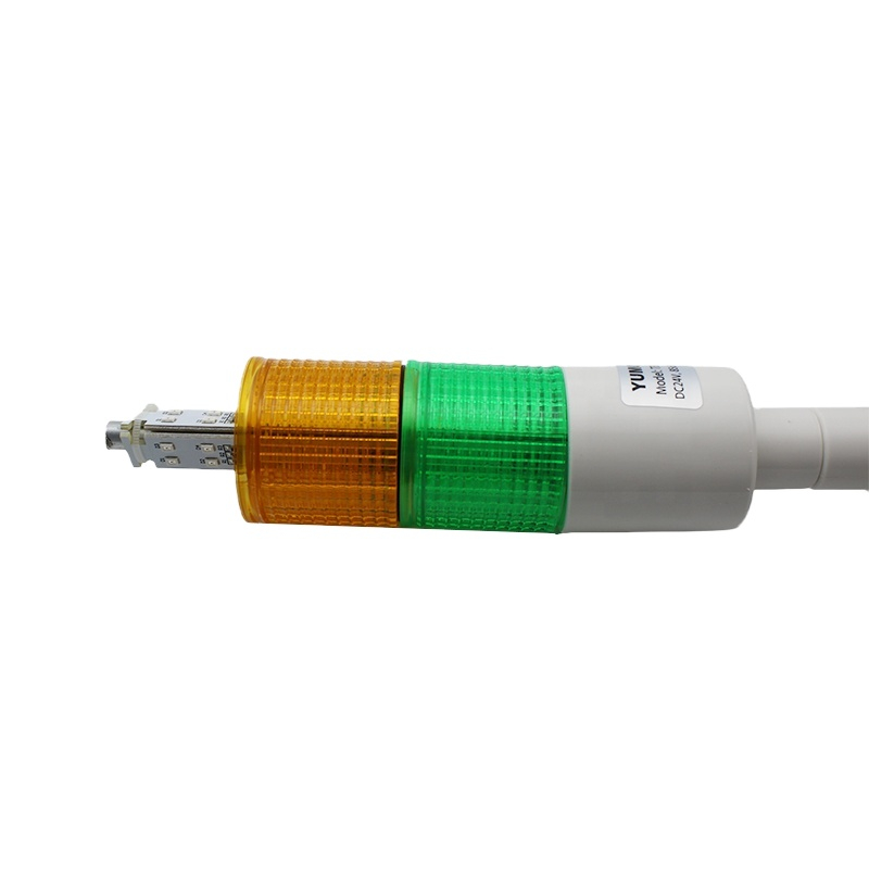 TBD-ST45L-BZ 24VDC 3 layer Flashing LED Machine alarm lamp Signal Tower ...