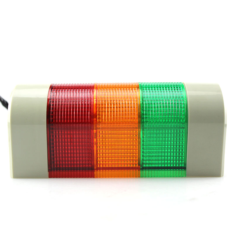 Semi-circular steady warning light 3 layer warning light with buzzer ...