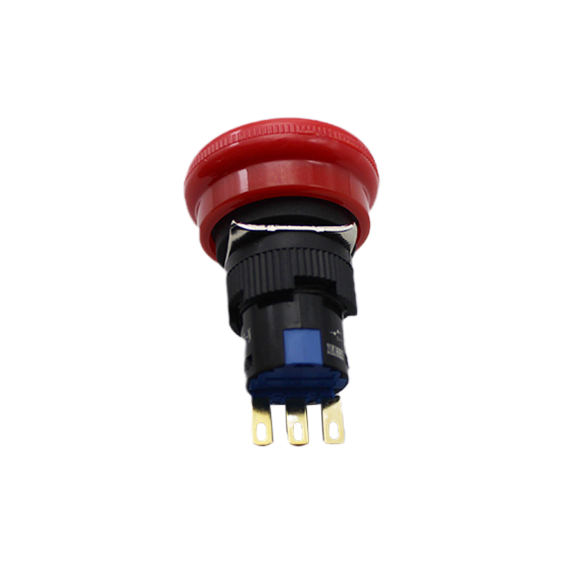 YUMO 16mm Emegency stop push button switch K16-811-N 3pins Good quality ...