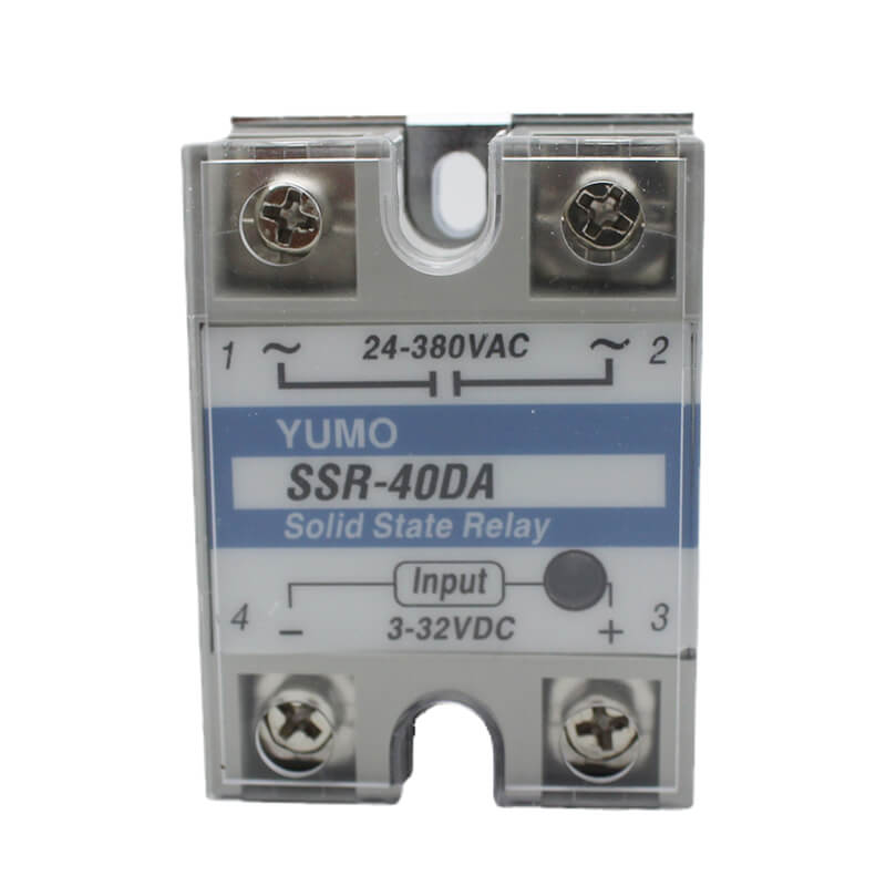 Ssr Single Phase Solid State Relay SSR-40DA , China Solid State Relay ...