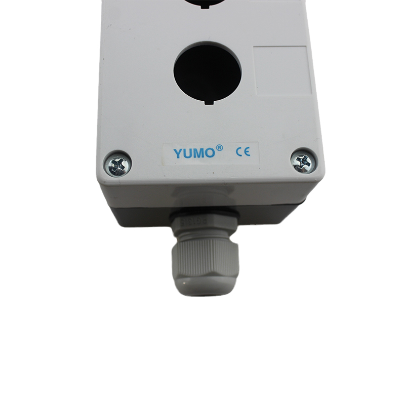 LAY5-BP02 22mm 25mm hole two holes push button box control box, China ...