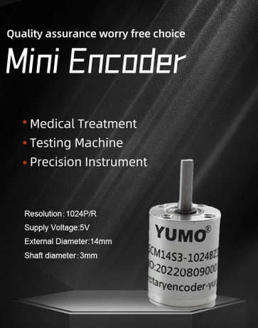 YUMO New Arrival---Mini Incremental Encoder---Rotary Encoder M14 Series ...