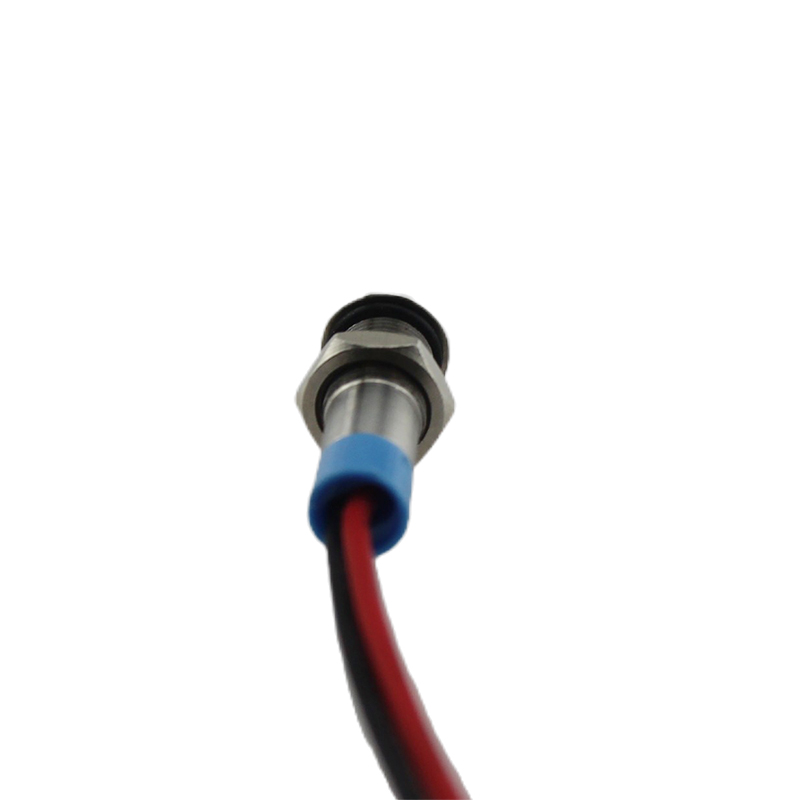 6mm Latching Led Illuminated Stainless Steel Signal Lamp DC12V Small ...