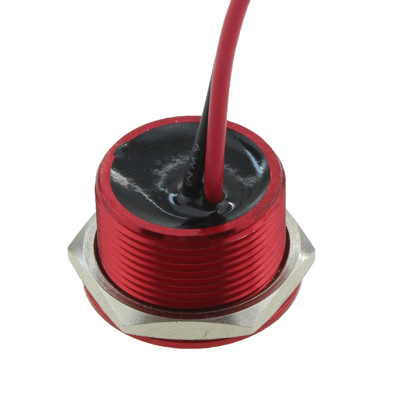YUMO Waterproof Piezo Switch Flat Head Aluminum Momentary Piezo Switch ...