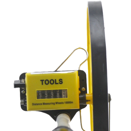 Distance measuring wheel measuring roll rule hand pushed roller type ...