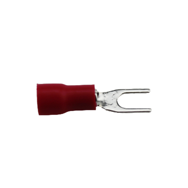 SV1.25-3.2 Insulated brass or copper Fork Terminal Y terminal red Crimp Terminal cold-pressed ...